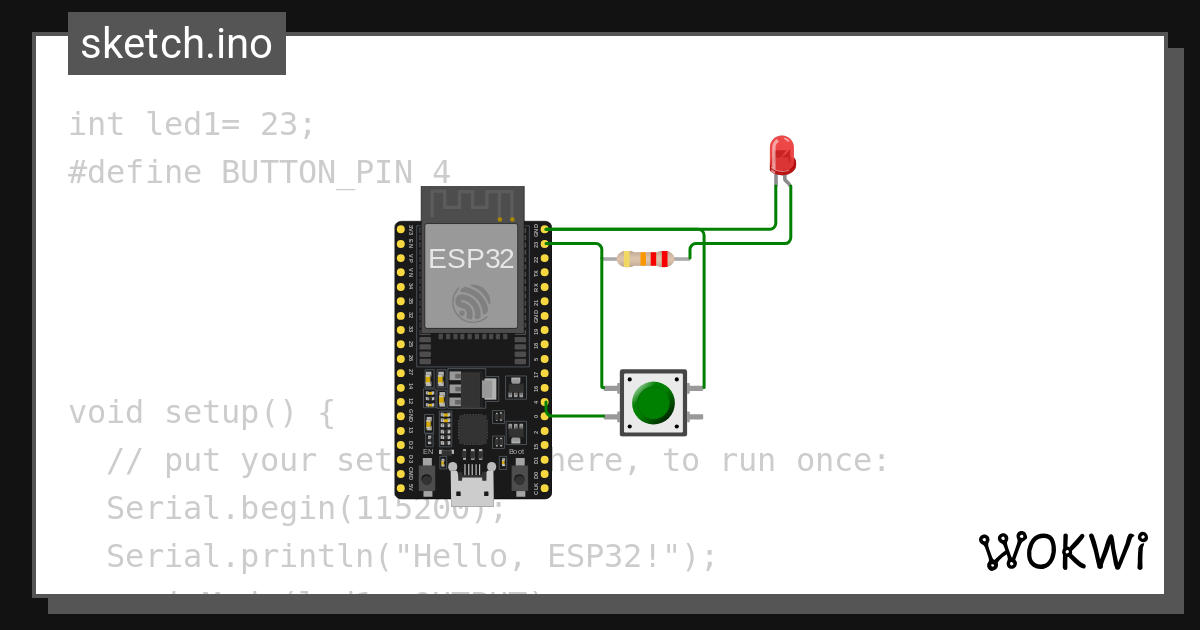โครงงาน Wokwi Esp32 Stm32 Arduino Simulator