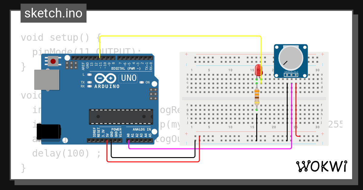 ต่อวงจรไฟรี่ Wokwi Esp32 Stm32 Arduino Simulator 2262