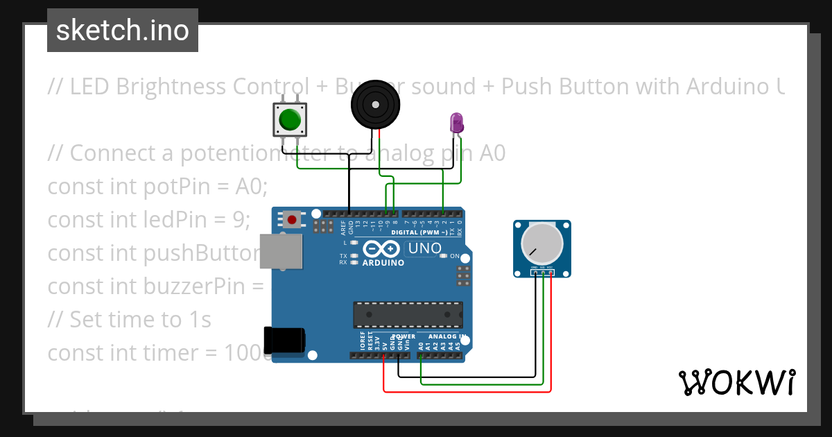 Ledbuzzerpushbuttoncontrol Wokwi Esp32 Stm32 Arduino Simulator