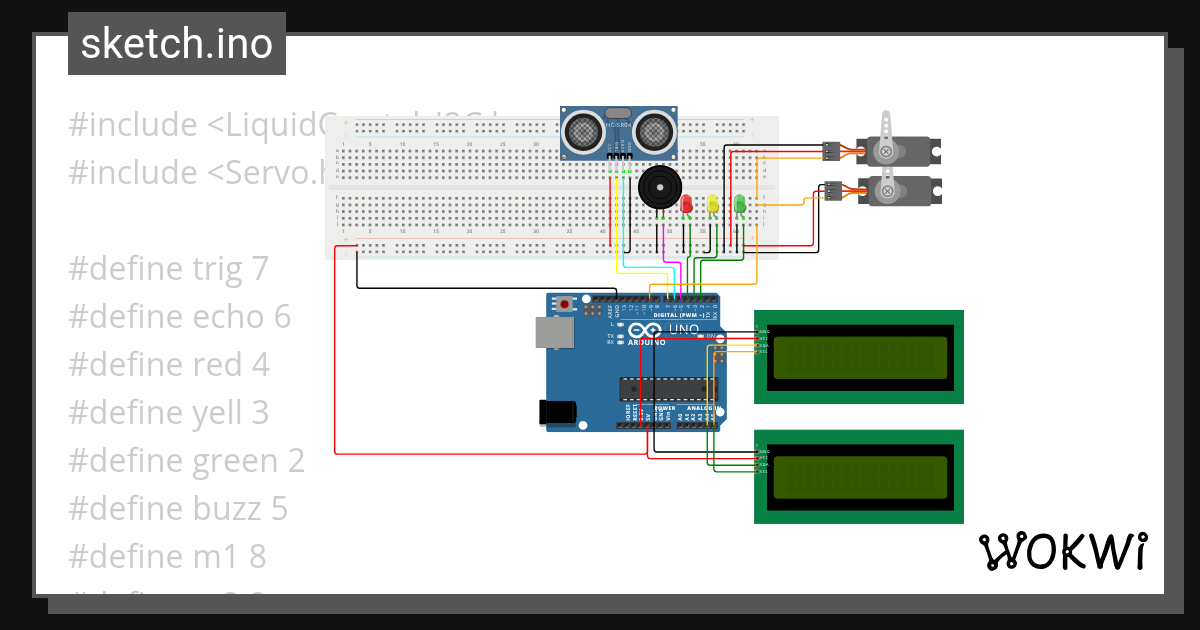 Water Sensor Copy - Wokwi ESP32, STM32, Arduino Simulator