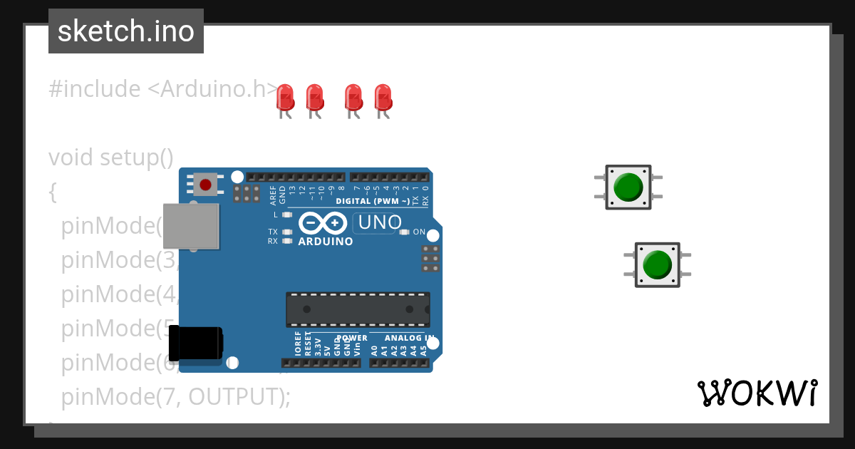 Rolltor - Wokwi ESP32, STM32, Arduino Simulator