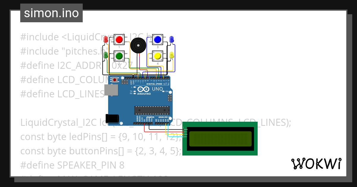 Projet - Wokwi ESP32, STM32, Arduino Simulator