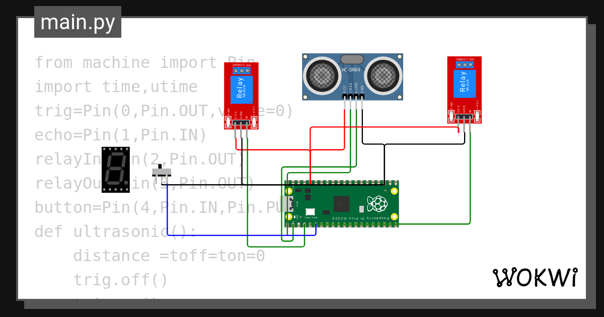 Water Control System Wokwi Esp32 Stm32 Arduino Simulator 7925