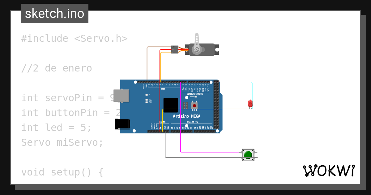 Ejercicio 7 Wokwi Esp32 Stm32 Arduino Simulator 6608