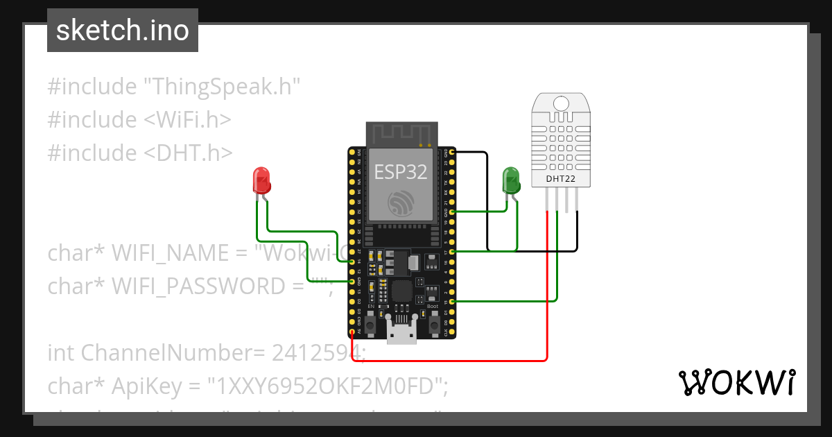 Sensor Humedad Y Temperatura Wokwi Esp32 Stm32 Arduino Simulator