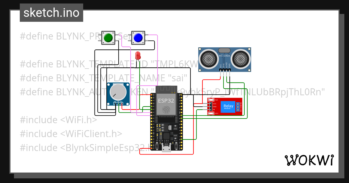 sai - Wokwi ESP32, STM32, Arduino Simulator