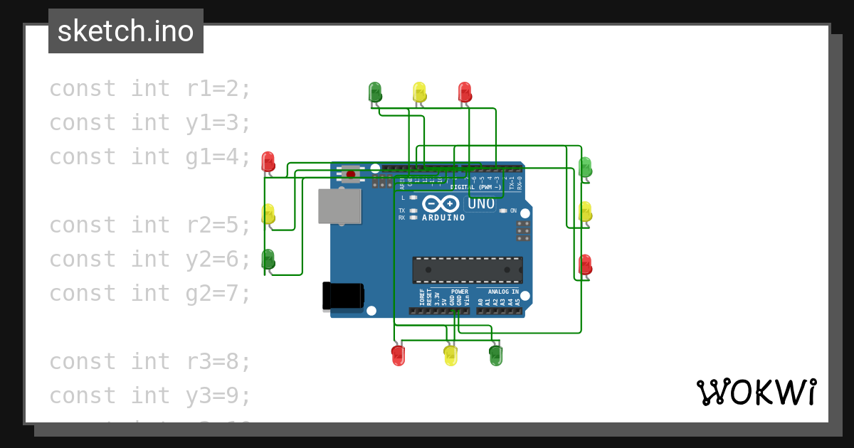 4 Persimpangan Wokwi Esp32 Stm32 Arduino Simulator 