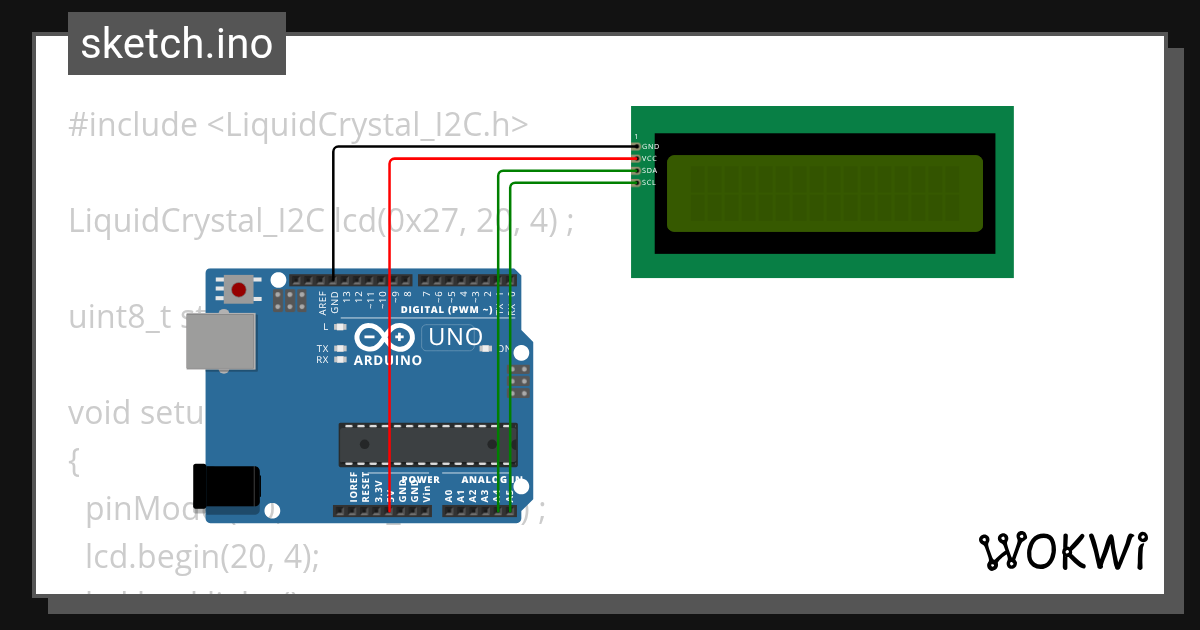 Uhr - Wokwi ESP32, STM32, Arduino Simulator