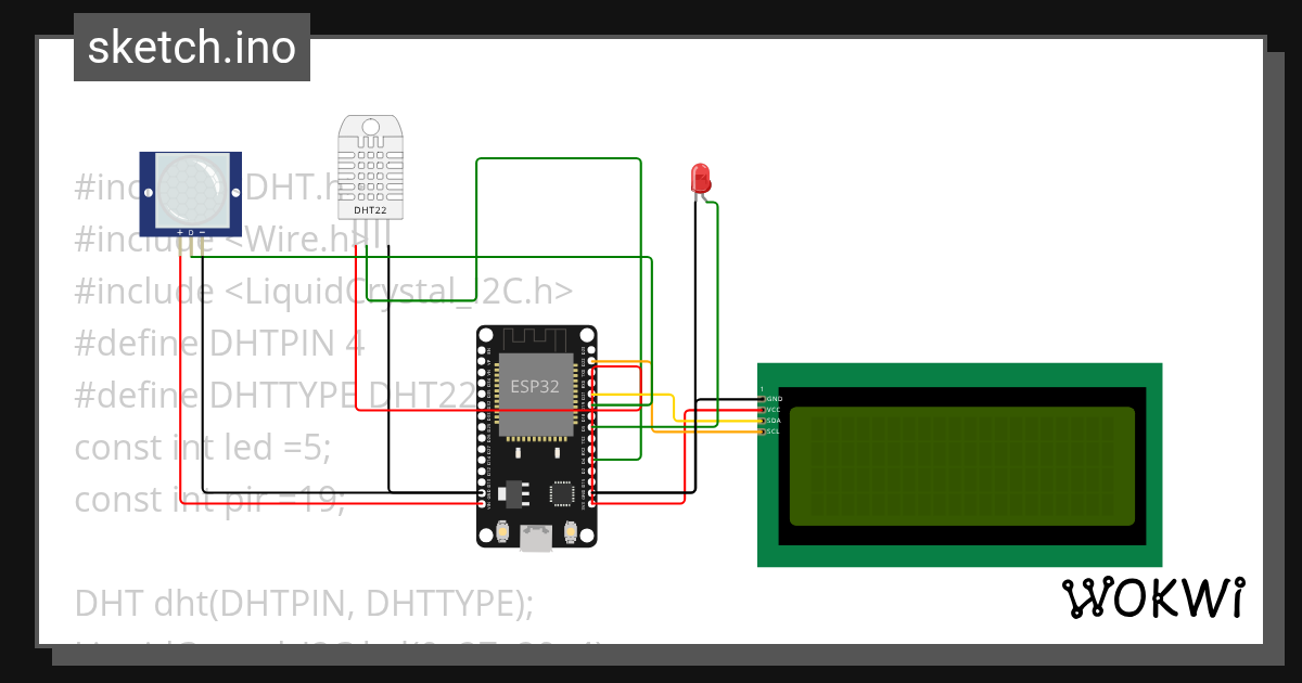 Esp32 I2c Lcd Dht22 Dht11 Copy Wokwi Esp32 Stm32 Arduino Simulator 0218