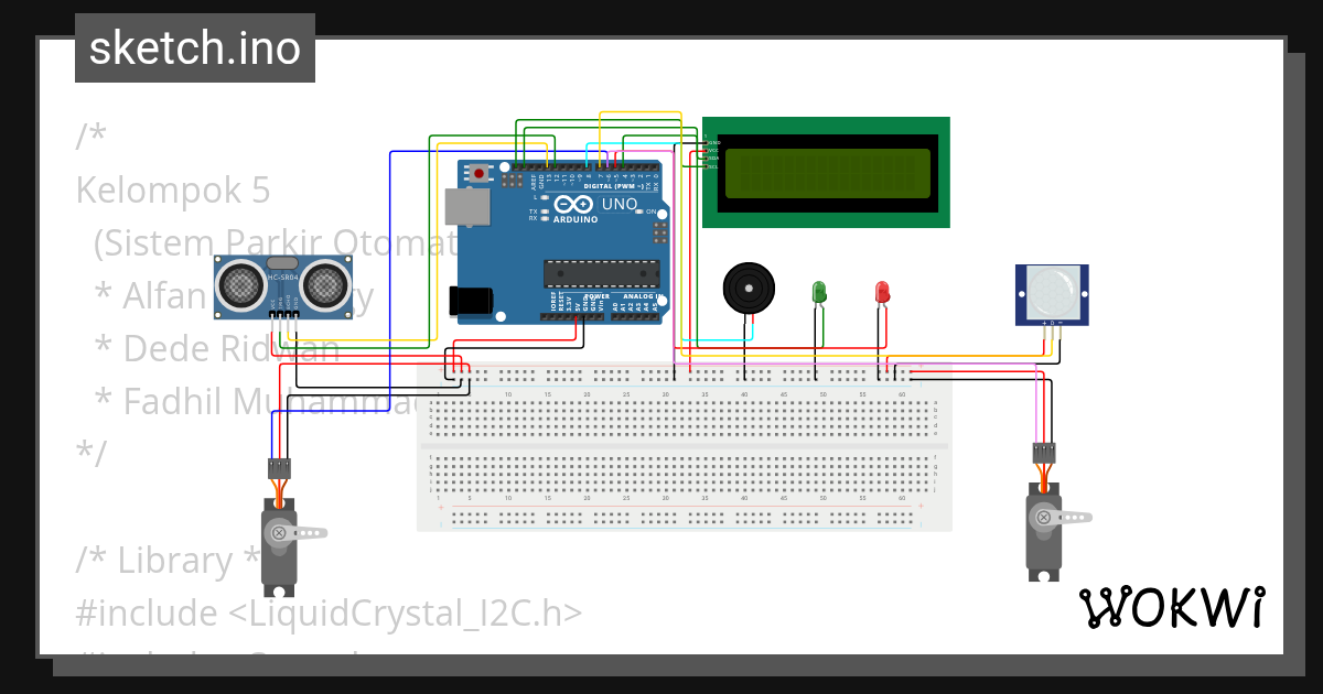 Projek-UAS-Interface - Wokwi ESP32, STM32, Arduino Simulator