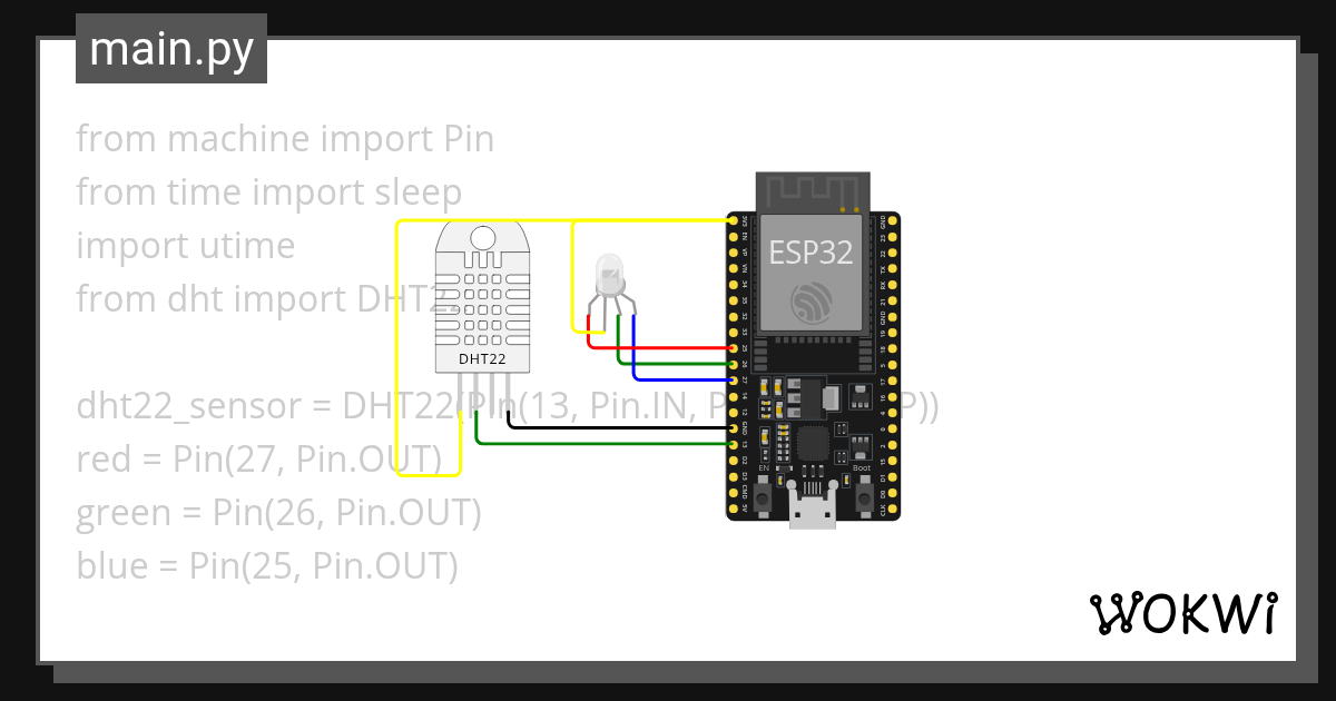 Задание 4 Wokwi Esp32 Stm32 Arduino Simulator 7951