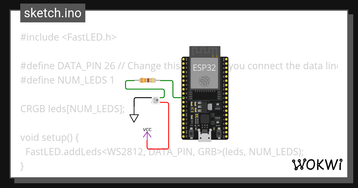 Fastled Wokwi Esp32 Stm32 Arduino Simulator 3176