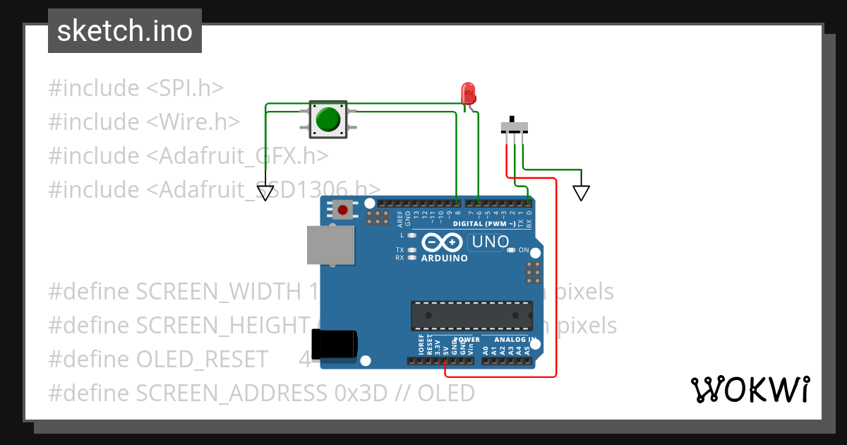 uno - Wokwi ESP32, STM32, Arduino Simulator