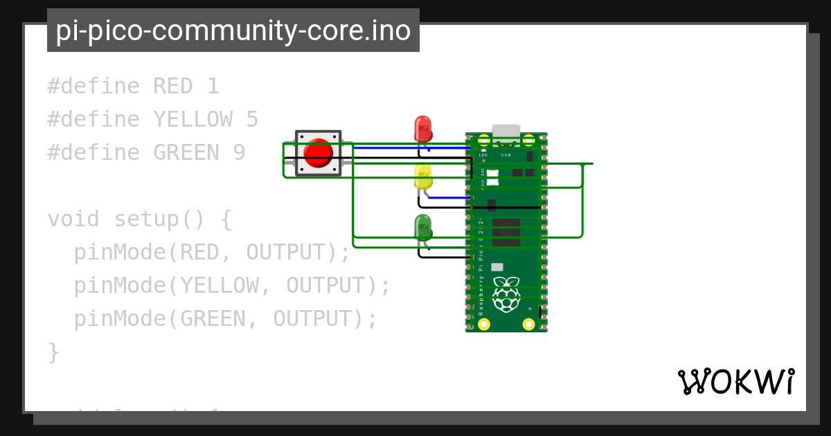 Pi Pico Community O Copy Wokwi Esp32 Stm32 Arduino Simulator