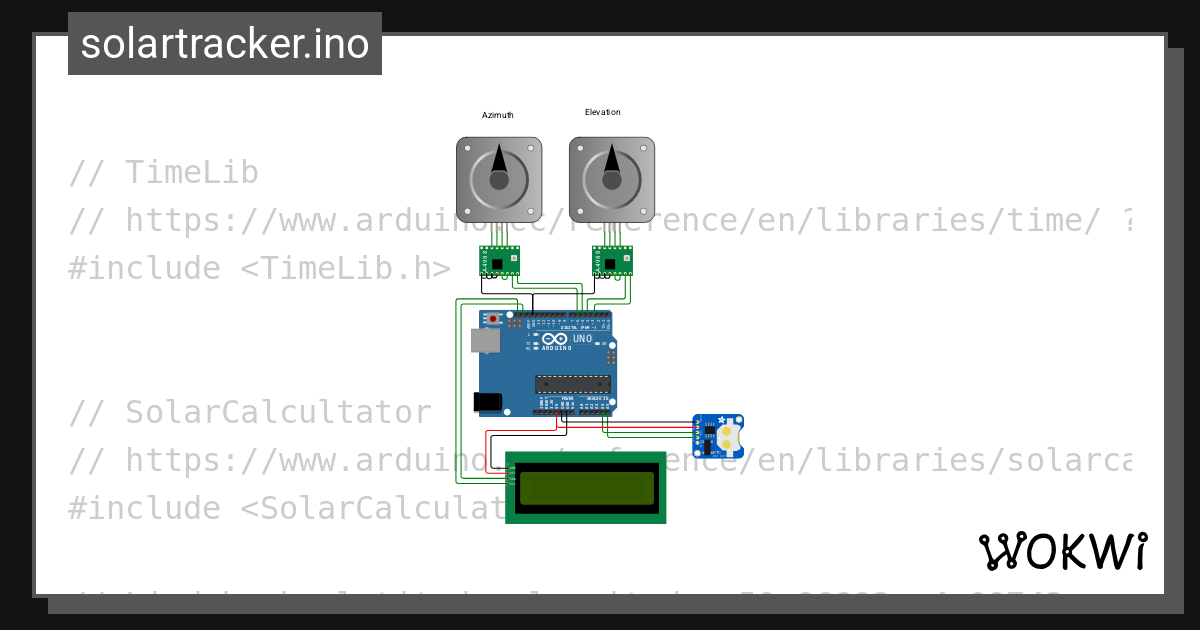 Solartracker Ps V6 Wokwi Esp32 Stm32 Arduino Simulator