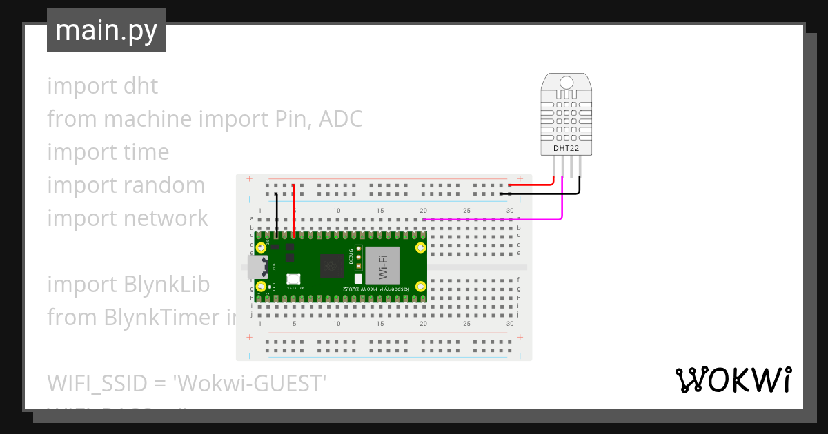 Mini Project IoT V2 - Wokwi ESP32, STM32, Arduino Simulator