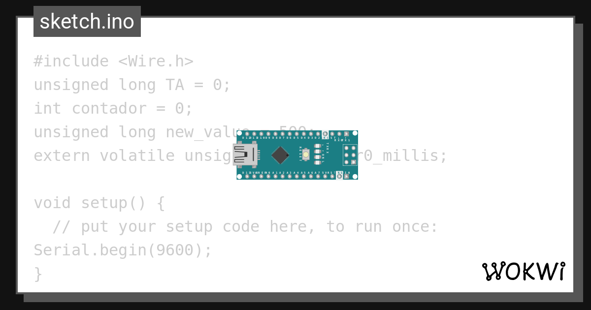 Reseteo De Millis Wokwi Esp32 Stm32 Arduino Simulator