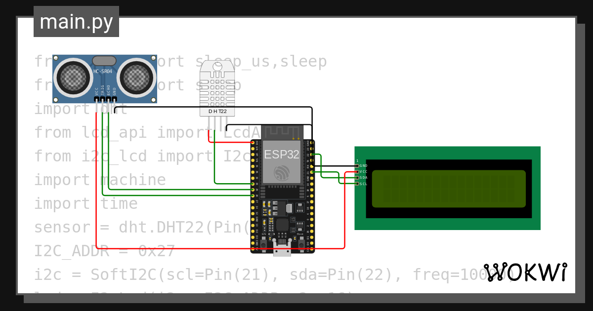 Sensor Read And Dysplay Copy Wokwi Esp32 Stm32 Arduino Simulator 4162