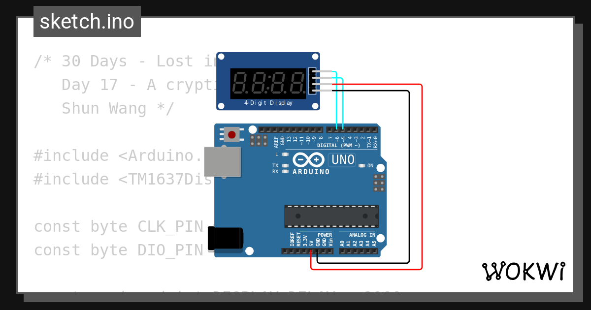 Shun 30 Days Lost In Spaceday 17 Wokwi Esp32 Stm32 Arduino Simulator 6856