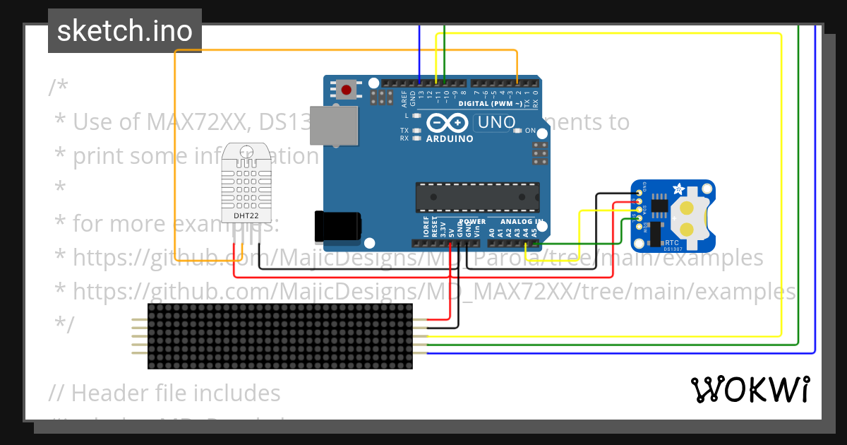 Ex03 - Wokwi ESP32, STM32, Arduino Simulator