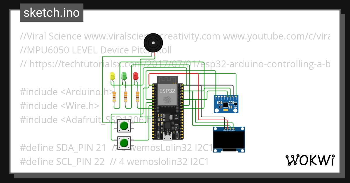 Wokwi - Online ESP32, STM32, Arduino Simulator