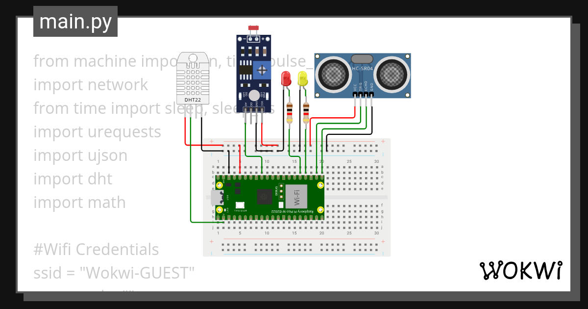 EMJ47703 Mini Project - Wokwi ESP32, STM32, Arduino Simulator