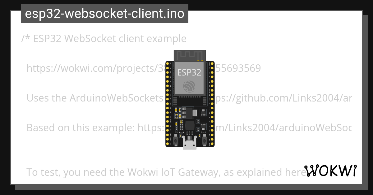 Wokwi - Online ESP32, STM32, Arduino Simulator