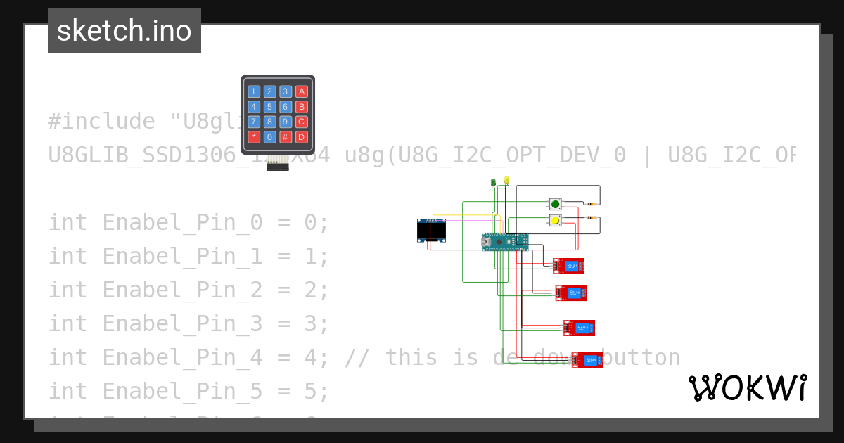 Relevador Wokwi Esp32 Stm32 Arduino Simulator 2801