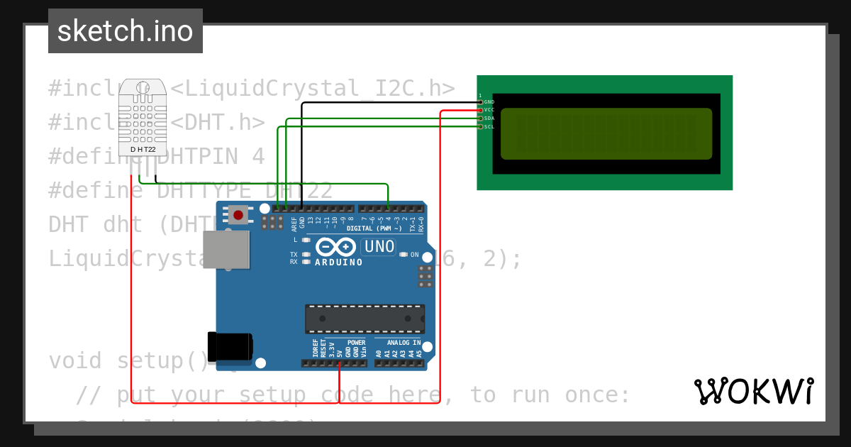 Unfinish Sensor Suhu Wokwi Esp32 Stm32 Arduino Simulator