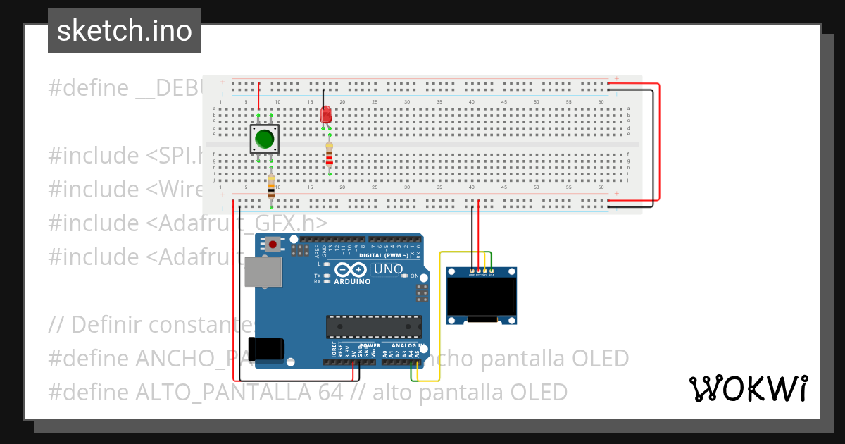 pantalla wokwi - Wokwi ESP32, STM32, Arduino Simulator