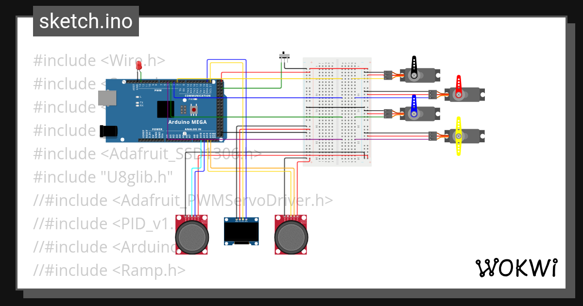 ROBOT - Wokwi ESP32, STM32, Arduino Simulator