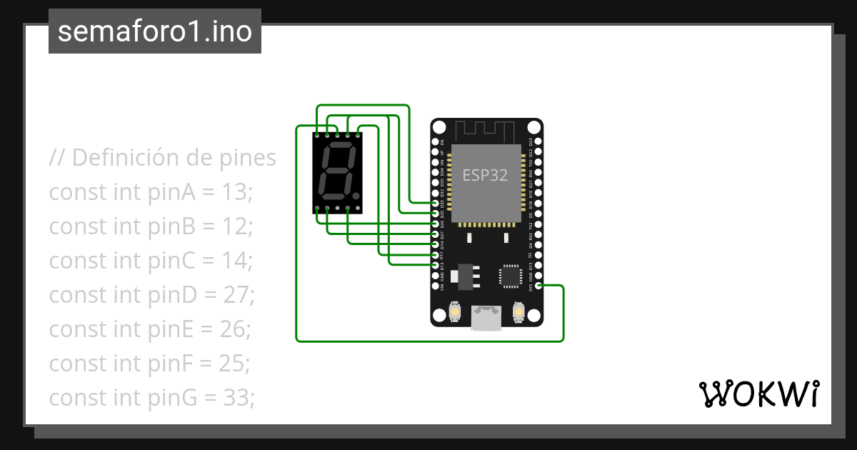 Practica 3 - Wokwi ESP32, STM32, Arduino Simulator