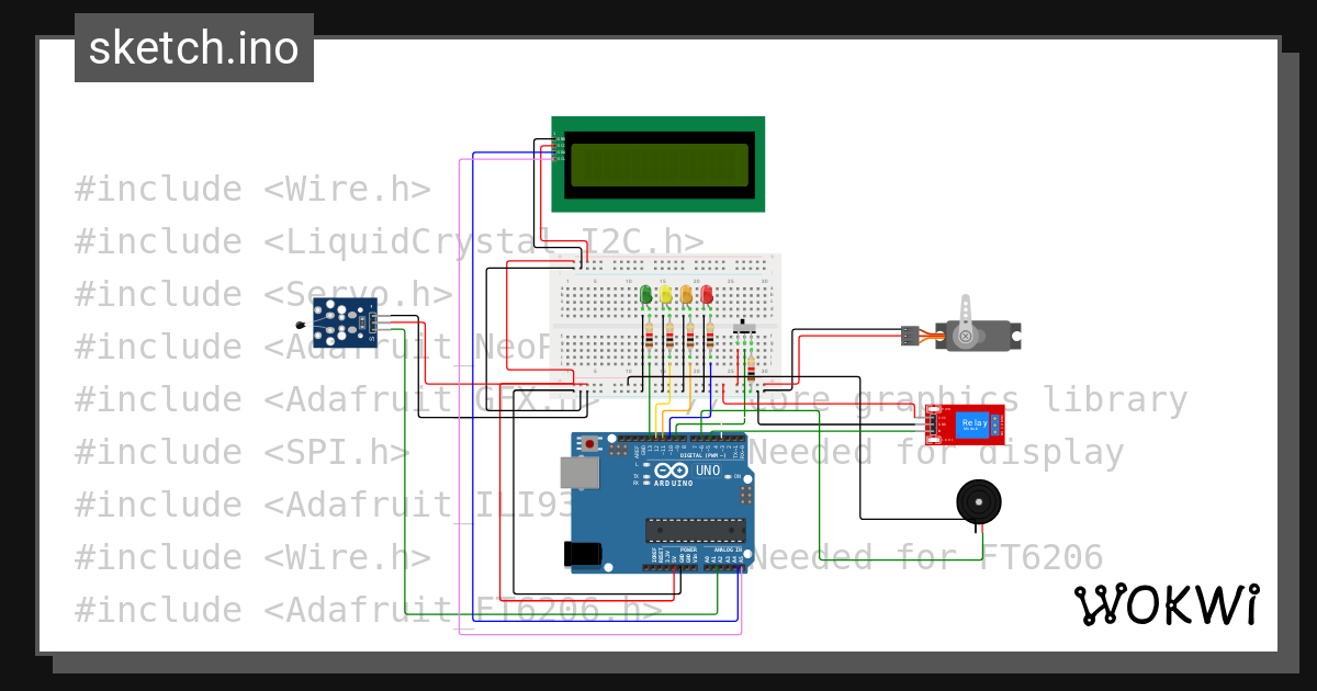 Testing Suhu Wokwi Esp32 Stm32 Arduino Simulator 7885