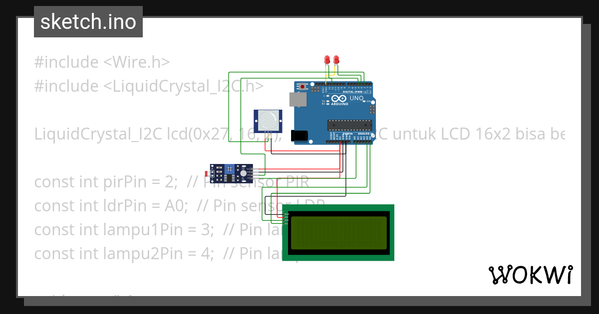 UAS - Wokwi ESP32, STM32, Arduino Simulator