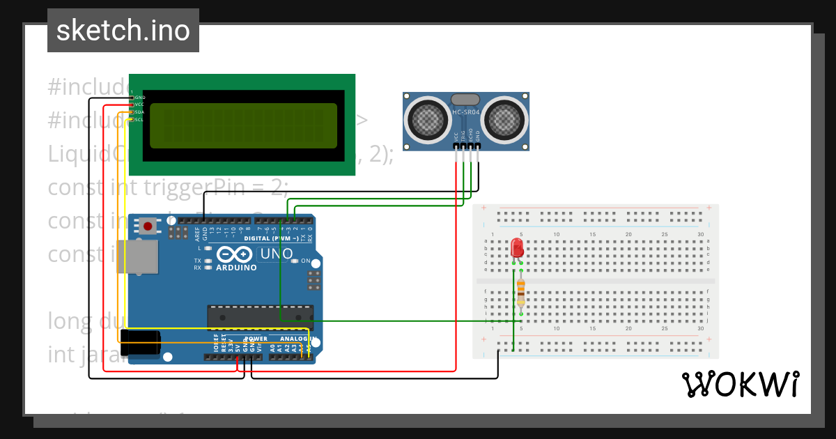 Sensor Dan Lcd Wokwi Esp32 Stm32 Arduino Simulator 