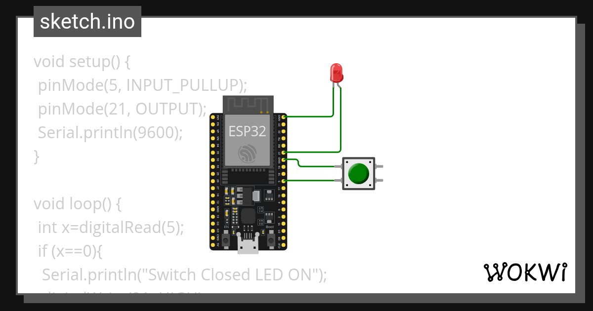 Internalpullup Wokwi Esp32 Stm32 Arduino Simulator