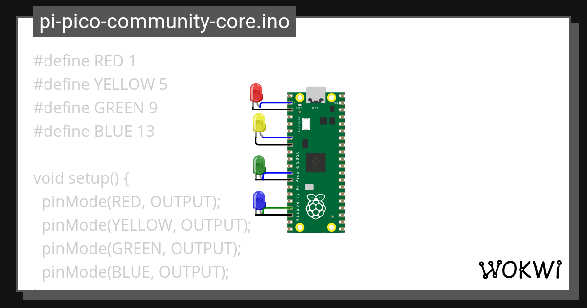 pi-pico-community-core.ino Copy - Wokwi ESP32, STM32, Arduino Simulator