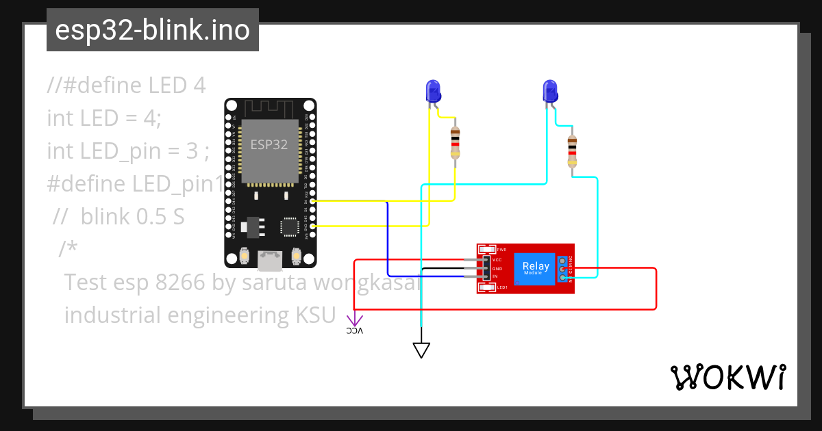 Wokwi - Online ESP32, STM32, Arduino Simulator Wokwi - Online ESP32, STM32, Arduino Simulator