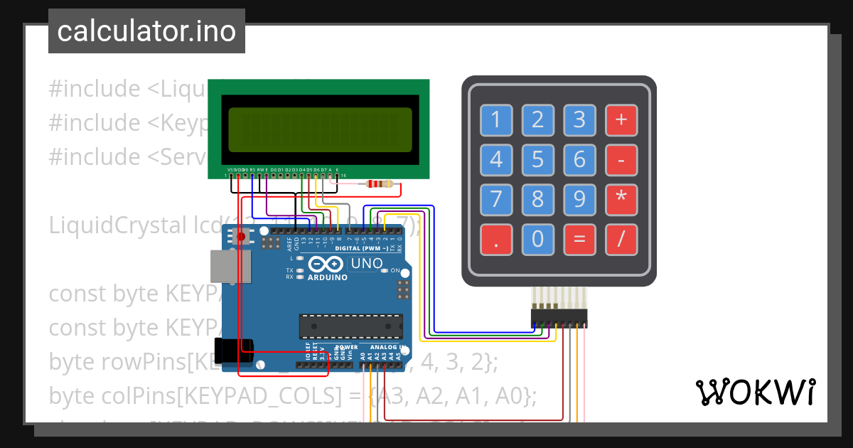 cal - Wokwi ESP32, STM32, Arduino Simulator