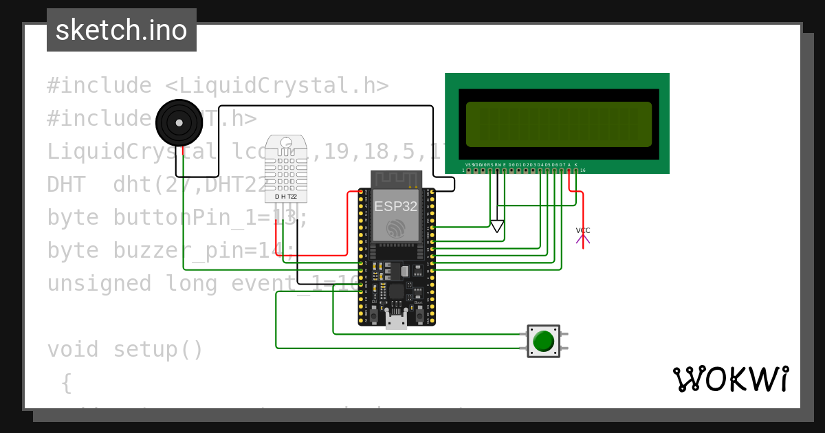 Buzzer Wokwi Esp32 Stm32 Arduino Simulator 8607
