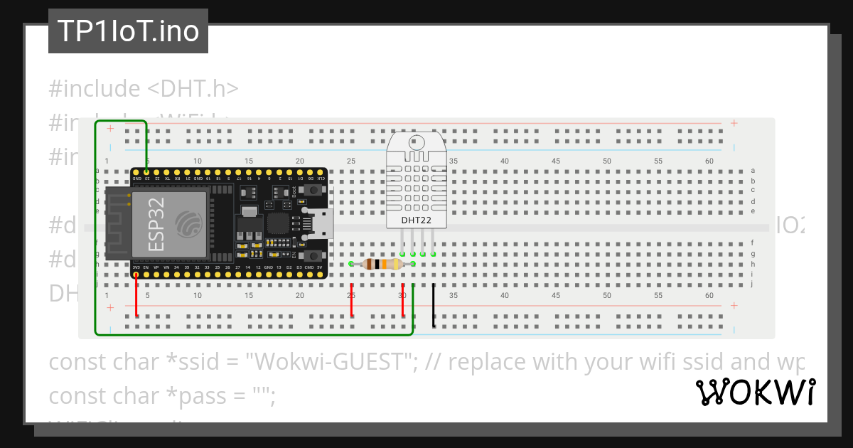 P1 - Wokwi ESP32, STM32, Arduino Simulator