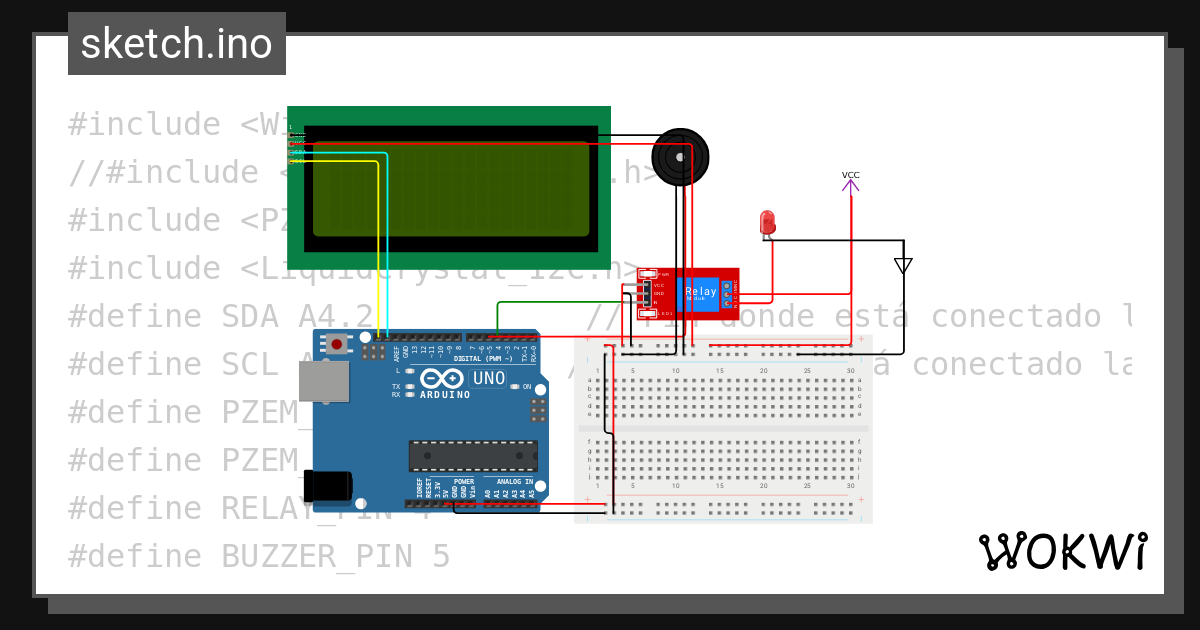 Indicador De Energía Y Consumo Wokwi Esp32 Stm32 Arduino Simulator