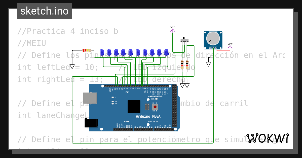 Práctica 4 Wokwi Esp32 Stm32 Arduino Simulator 8299