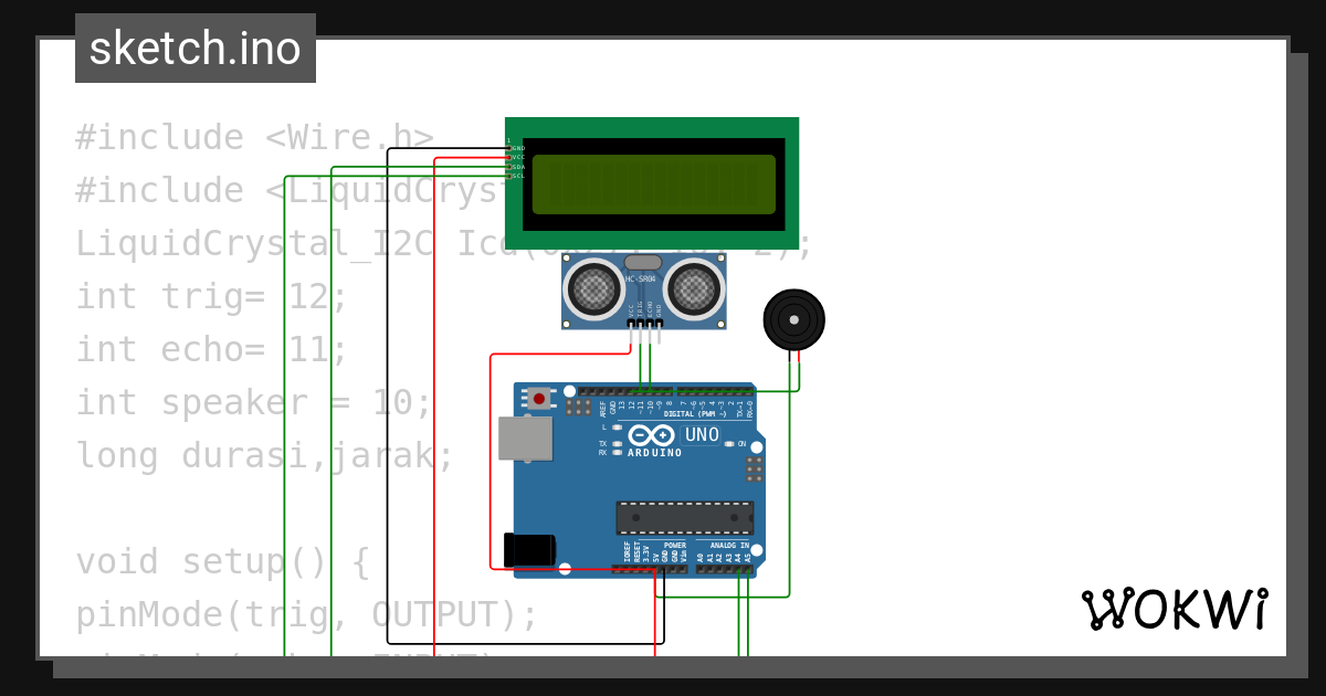 Rafi Terbaru Ultrasonic Wokwi Esp32 Stm32 Arduino Simulator 7868
