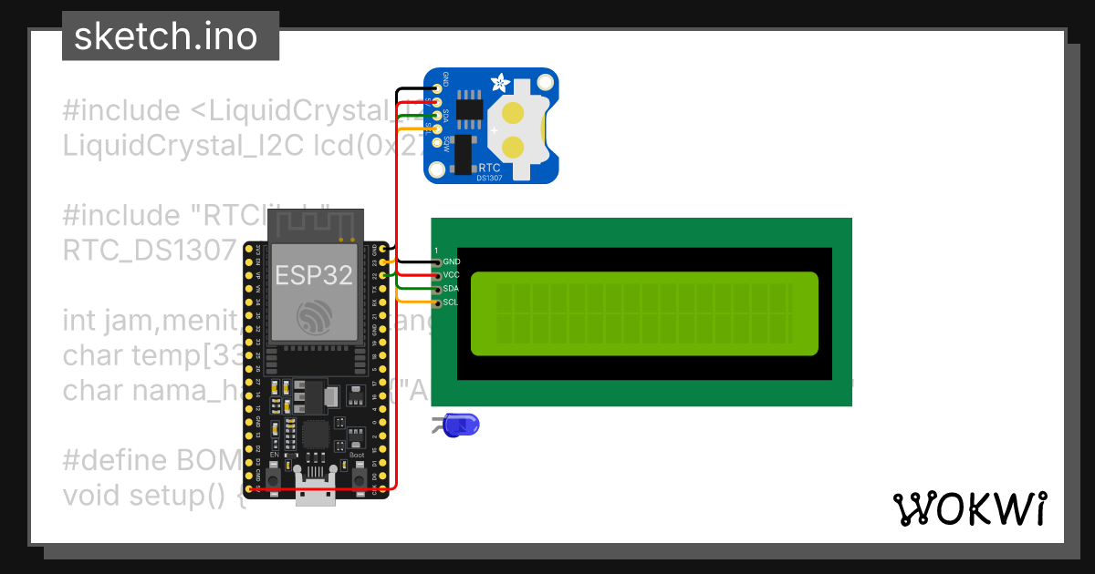 RTC-CHE3CK - Wokwi ESP32, STM32, Arduino Simulator