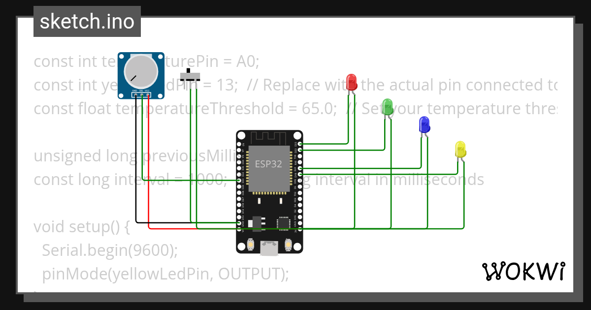 Group project - Wokwi ESP32, STM32, Arduino Simulator