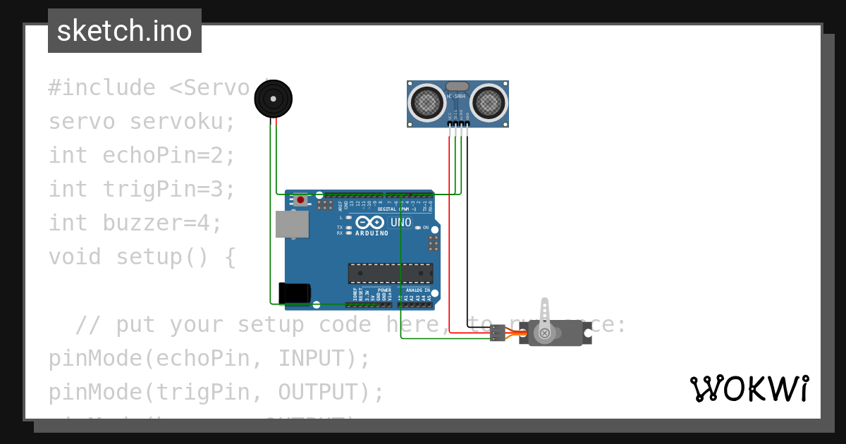 Palang Kereta Wokwi Esp32 Stm32 Arduino Simulator