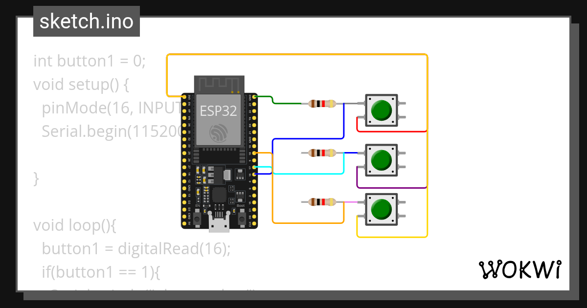 projek 9 - Wokwi ESP32, STM32, Arduino Simulator projek 9 - Wokwi ESP32, STM32, Arduino Simulator
