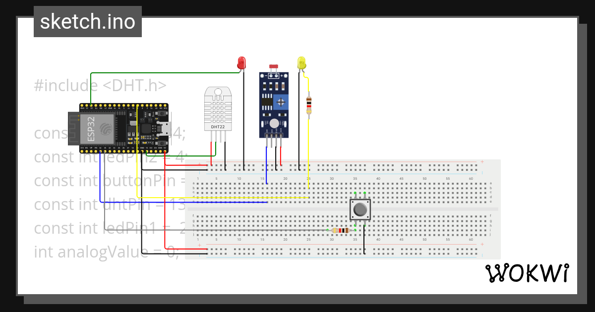ESP32 Project IOT Copy - Wokwi ESP32, STM32, Arduino Simulator