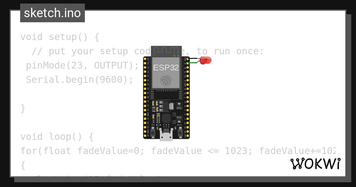 Pwm Esp32 Wokwi Esp32 Stm32 Arduino Simulator